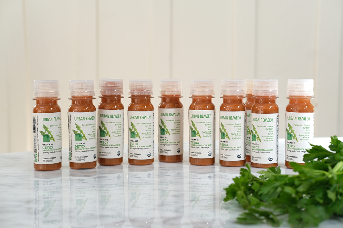 Certified Organic Detox Shot with Dandelion and Burdock